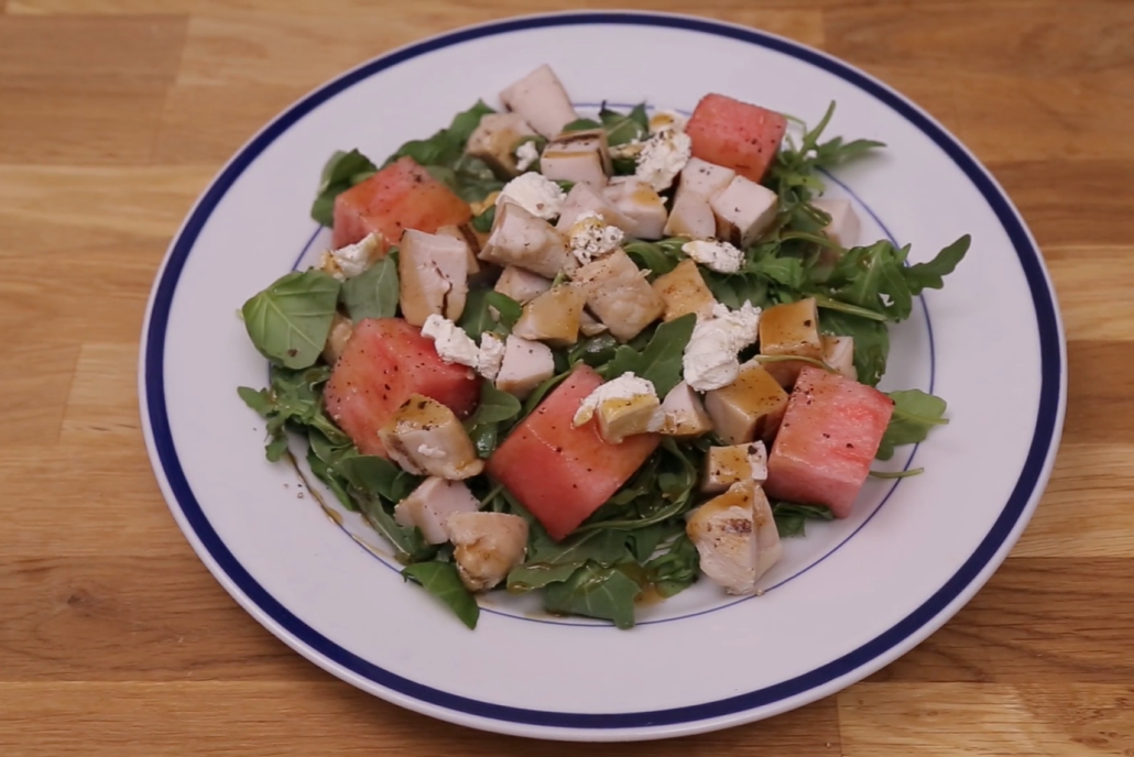 Grilled Chicken Watermelon Salad | Springer Mountain Farms