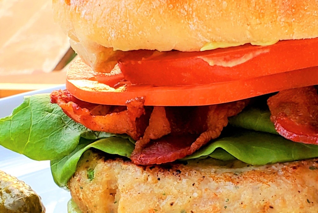 Chicken Bacon Ranch Burger | Springer Mountain Farms