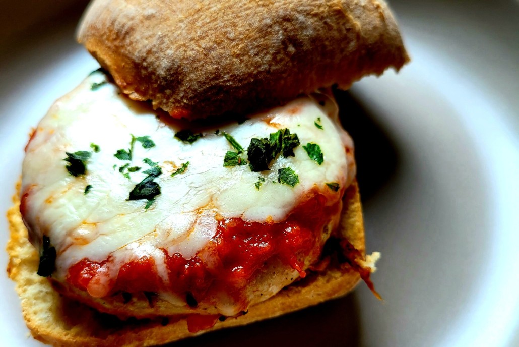 Pizza Chicken Burger | Springer Mountain Farms