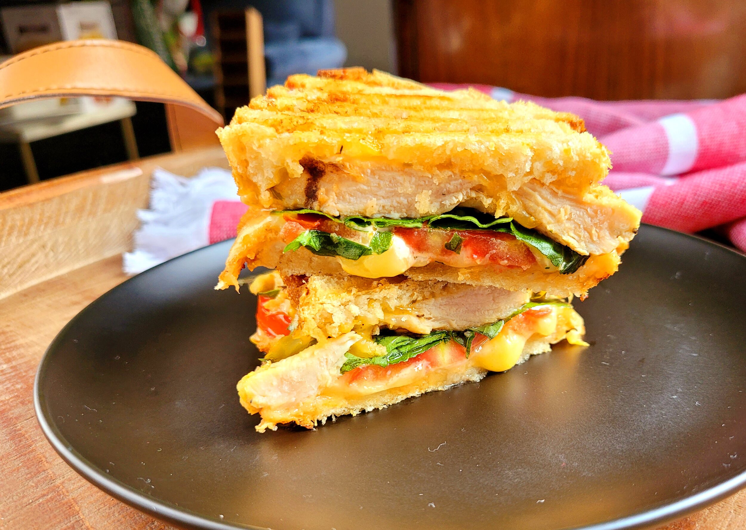 Cheesy Chicken Panini | Springer Mountain Farms