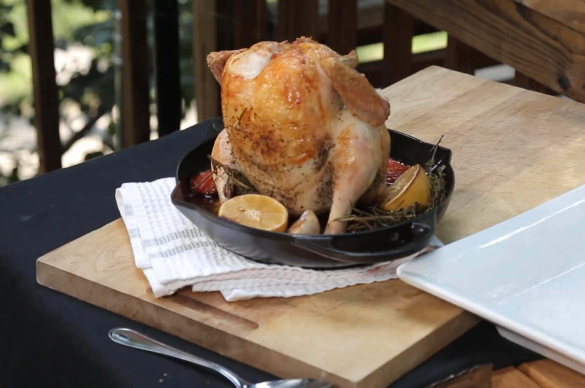 Vertically Roasted Chicken on the Grill | Springer Mountain Farms