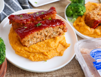 Ground Chicken Meatloaf (Gluten Free) | Springer Mountain Farms