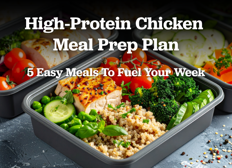 High-Protein Chicken Meal Prep Plan: Fuel Your Week with Simple ...
