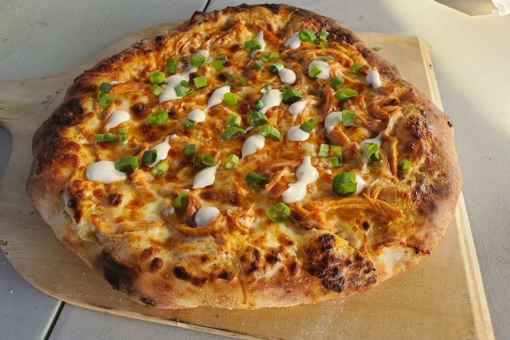 Buffalo Chicken Pizza | Springer Mountain Farms